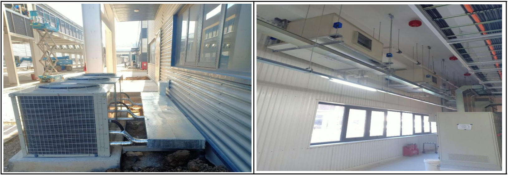 INSTALLATION OF AIR CONDITIONER SYSTEM FOR POWER DISTRIBUTION ROOM ...