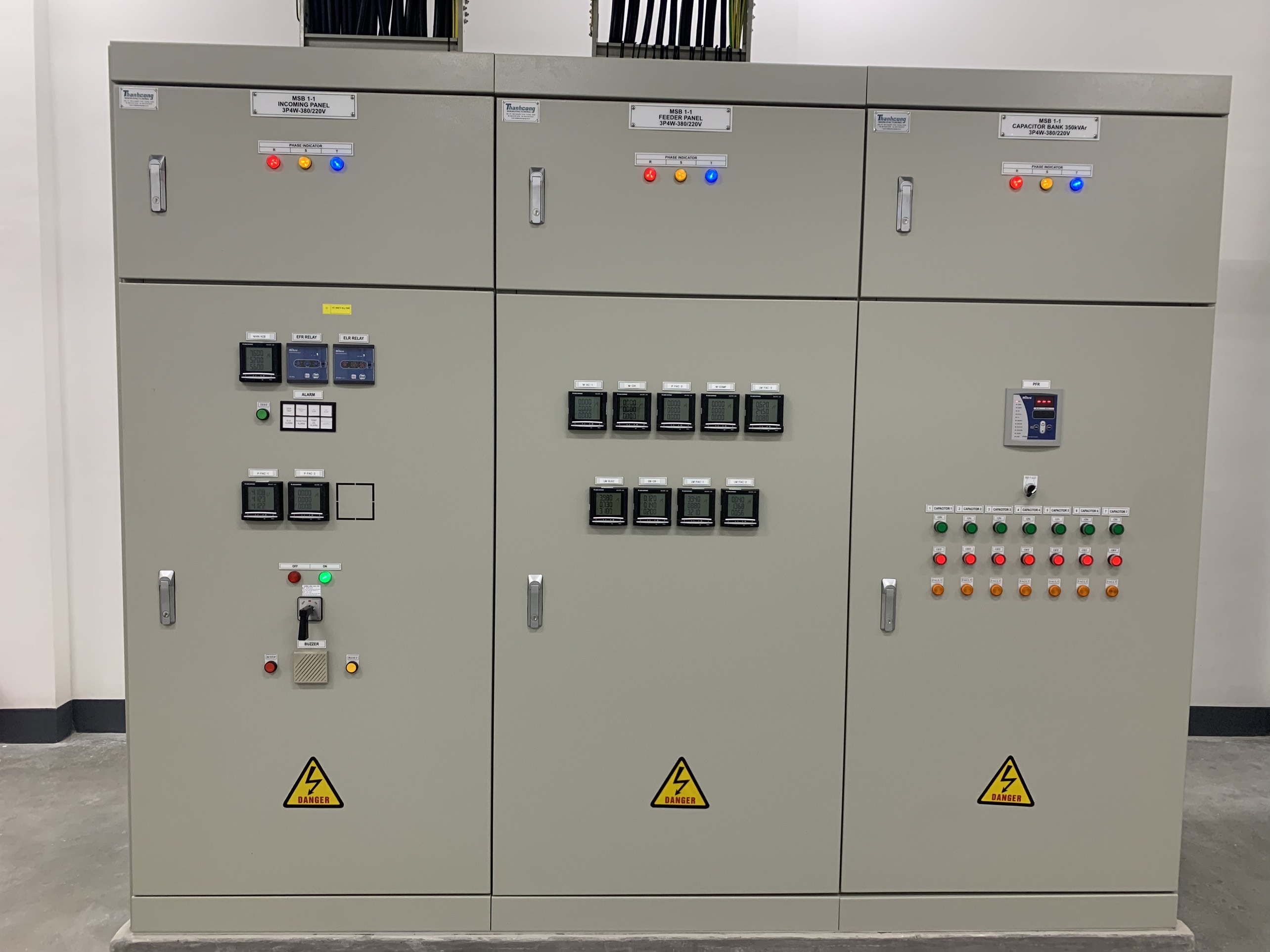 HANDLING ELECTRICAL PANEL SYSTEM FOR RICHELL BAC GIANG FACTORY PROJECT